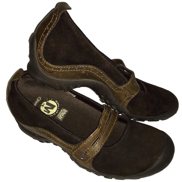 Merrell | Shoes | Merrell Womens 6 Plaza Bandeau Chocolate Mary Jane ...